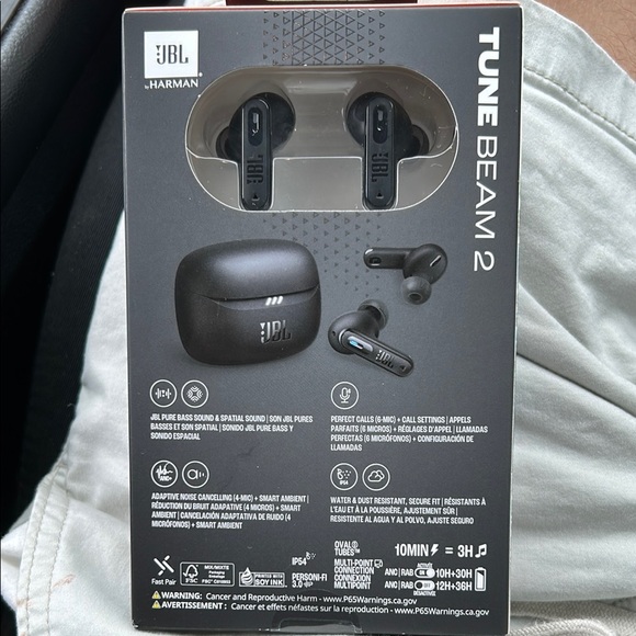 JBL | Headphones | Jbl Tune Beam 2 True Wireless Earbuds Black | Poshmark